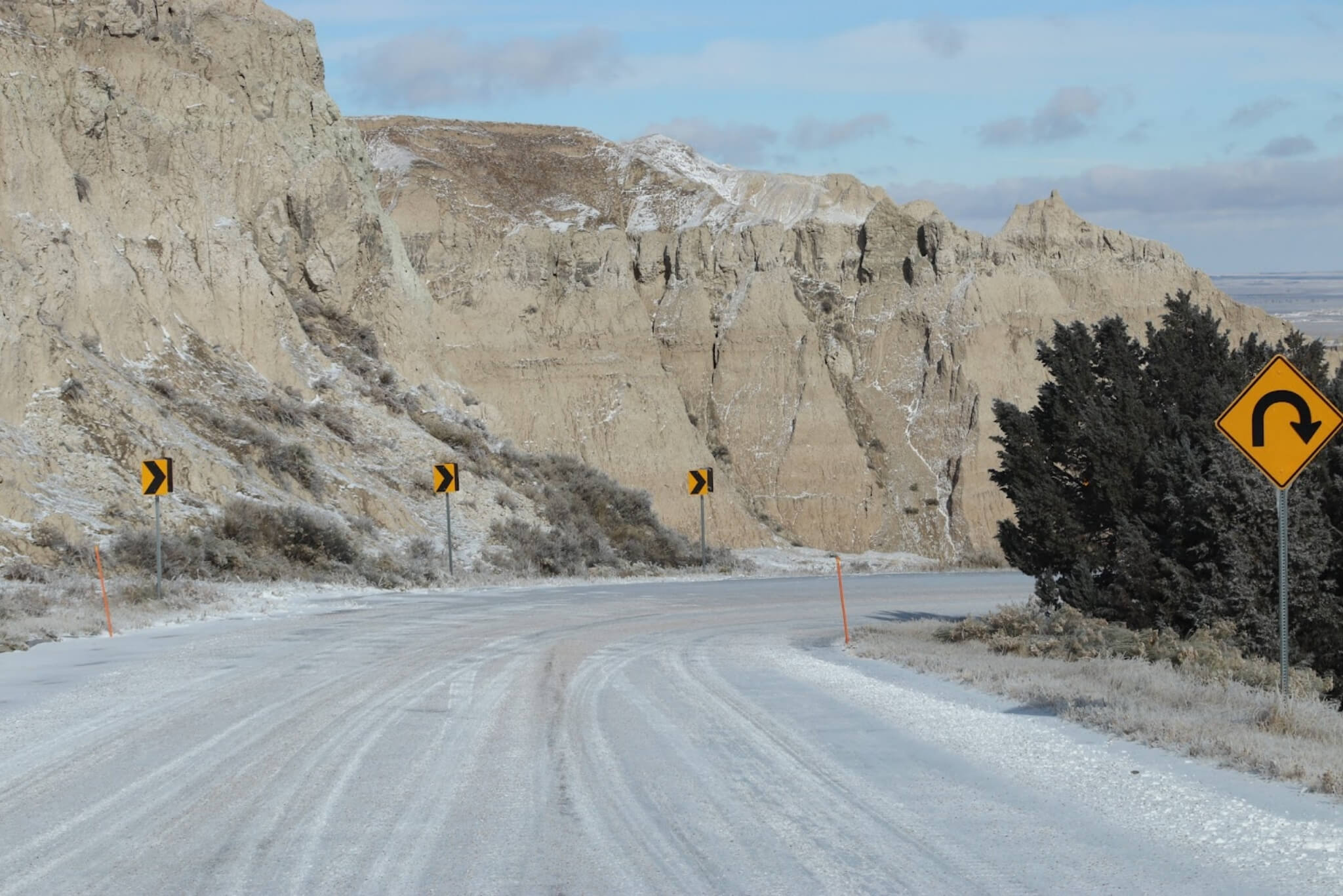 Badlands National Park Winter Wonderland | My XO Adventures